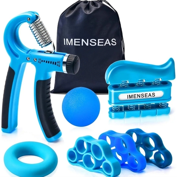 Other | Grip Strength Trainer 7 Pack Adjustable Finger Stretcher ...